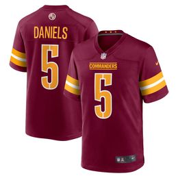 Footballtrikot Nike "Nike Trikot Washington Commanders NFL Home Jersey Daniels 5", Herren, Gr. M, mehrfarbig, 100% Polyester, Trikots