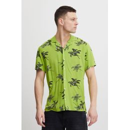 Kurzarmhemd Blend "BHShirt", Herren, Gr. M, US-Gr&ouml;&szlig;en, gr&uuml;n (bright lime gr&uuml;n), 100% Viskose, gebl&uuml;mt, regular fit normal, ohne Ausschnitt, eingesetzt, Hemden, Stilvolles Hemd mit kurzen &Auml;rmeln