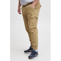 Cargohose Blend "BHNAN Big & Tall", Herren, Gr. 42, L&auml;nge 30, sand braun, Web, 98% Baumwolle, 2% Elasthan, unifarben, regular fit normal, Hosen Cargohose, Klassische Cargohose