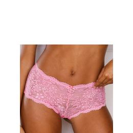 Panty Nuance, Damen, Gr. 32/34, pink, Spitze, Obermaterial: 90% Polyamid, 10% Elasthan, körpernah, Unterhosen Panty, aus Spitze
