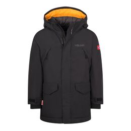 Parka Trollkids "KIDS HARSTAD JACKET", Kinder, Gr. 128, schwarz, Obermaterial: 100% Polyester. Futter: 100% Polyamid. Wattierung: 100% Polyester, Jacken Parka