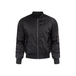 Smilodox Collegejacke Daxton Herren Gr&ouml;&szlig;e L schwarz