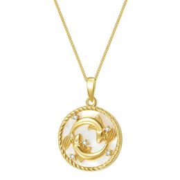 Hey Happiness Necklace 'Pisces' female Gold size Onesize