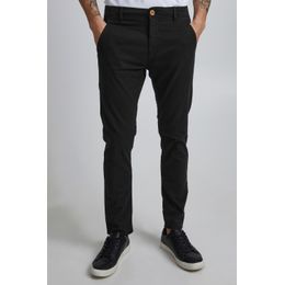 Chinohose Blend "BHNatan", Jungen, Gr. 28, L&auml;nge 30, schwarz, Web, 98% Baumwolle, 2% Elasthan, unifarben, slim fit lang, Hosen Chinohose, Chinohose Slim Fit mit G&uuml;rtelschlaufen