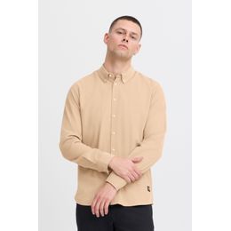 Langarmhemd Blend "BHShirt", Herren, Gr. XL, US-Gr&ouml;&szlig;en, cornstalk, Web, 100% Baumwolle, unifarben, regular fit, ohne Ausschnitt, eingefasste Kante, Hemden, L&auml;ssiges Langarmhemd
