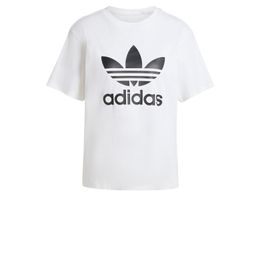 adidas originals Shirt 'Trefoil' female White size S