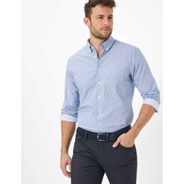Langarmhemd Brax "Style DANIEL", Herren, Gr. 3XL, Normalgr&ouml;&szlig;en, t&uuml;rkis, Web, 97% Baumwolle, 3% Elasthan, Hemden
