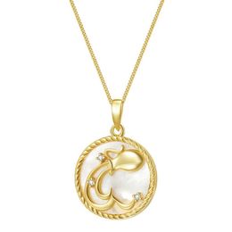 Hey Happiness Necklace 'Aquarius' female Gold size Onesize