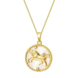 Hey Happiness Necklace 'Taurus' female Gold size Onesize