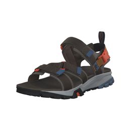 Timberland Outdoorsandale 'Garrison' Herren Gr&ouml;&szlig;e 47.5 blau / braun / dunkelgrau / orange