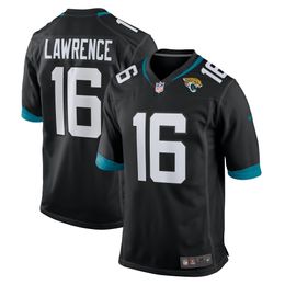 Footballtrikot Nike "Nike Trikot Jacksonville Jaguars NFL Home Jersey Lawrence 16", Herren, Gr. XL, schwarz (mehrfarbig), 100% Polyester, Trikots