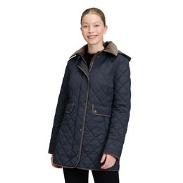 Steppjacke Gil Bret "Damen mit Kapuze", Damen, Gr. 40, blau (dunkelblau), Obermaterial: 100% Polyester; Besatz: 65% Polyester, 35% Baumwolle, tailliert, Jacken Steppjacke