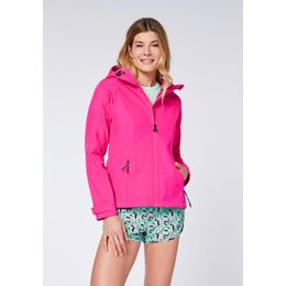 Softshelljacke Chiemsee, Damen, Gr. S (36), beetroot lila, 95% Polyester, 5% Elasthan, Jacken Softshelljacke
