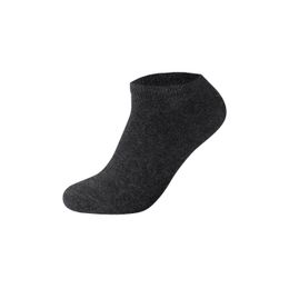 Sneakersocken Camano "Sneakersocken Classics 15er Pack", Herren, Gr. 35/38, schwarz, 80% Baumwolle, 17% Polyamid, 3% Elasthan, uni, Socken Sneakersocken, 15er Pack Recycelte Baumwolle f&uuml;r weichen Tragekomfort, Weiche Zehenn&auml;hte verhindern Druckstellen