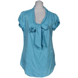 0039 Italy Bluse Damen Gr&ouml;&szlig;e S Second Hand hellblau