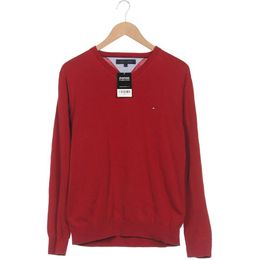 Tommy Hilfiger Pullover Herren Gr&ouml;&szlig;e L Second Hand rot