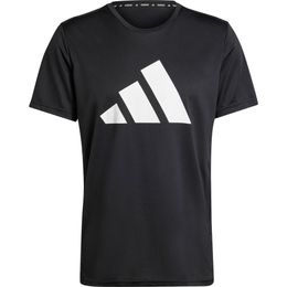 adidas Performance Performance Shirt 'Run It' male Black size L