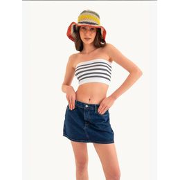 Hiccup Stricktop Damen Gr&ouml;&szlig;e L/XL schwarz / wei&szlig;