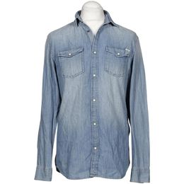 Jack & Jones JACK & JONES Hemd Herren Gr&ouml;&szlig;e L Second Hand blau