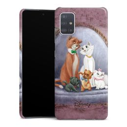 DeinDesign Galaxy A51 Handy Premium Case Smartphone Handyh&uuml;lle Schutzh&uuml;lle gl&auml;nzend Disney Official Licensed Product Aristocats Premium Case