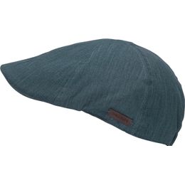 Schiebermütze Chillouts "Jesolo Hat", Herren, Gr. L/XL, blau (washed blau), Web, Baumwolle, meliert, unifarben, Mützen, aus reiner Baumwolle mit minimalistischem Look & komfortabler Passform