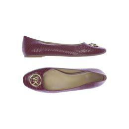 MICHAEL Michael Kors Ballerina Damen Gr&ouml;&szlig;e 39.5 Second Hand bordeaux