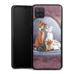 DeinDesign Galaxy A12 Handy Silikon H&uuml;lle Case schwarz Handyh&uuml;lle Disney Official Licensed Product Aristocats