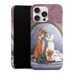 DeinDesign iPhone 15 Pro Max Handy Premium Case Smartphone Handyh&uuml;lle Schutzh&uuml;lle matt Disney Official Licensed Product Aristocats Premium Case