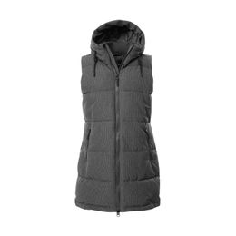 G.I.G.A. by Killtec Steppweste "GW 18 WMN QLTD VST", Damen, Gr. 40, anthra, Obermaterial: 100% Polyester;Futter: 100% Polyester;F&uuml;llung: 100% Polyester, G.I.G.A. DX BY KILLTEC, Westen Steppweste, Wasserabweisende, winddichte Weste mit Kapuze und Kinnschutz