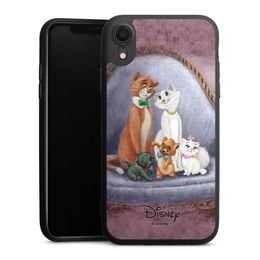 DeinDesign iPhone Xr Handy Premium Silikon H&uuml;lle Handyh&uuml;lle schwarz Case Disney Official Licensed Product Aristocats Silikon Premium Case