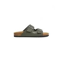 Pepe Jeans f&uuml;r Herren. PMS90110 Double Chicago Anatomische Sandalen gr&uuml;n (41), Wohnung, Keine, L&auml;ssig