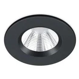 LED Einbauleuchte Trio Zagros Schwarz TR 650710132