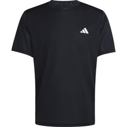 Adidas Bas 3s Funktionsshirt Herren - schwarz - Gr. XL - Polyester