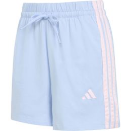 Adidas 3s Shorts Damen - blau - Gr. L - Baumwolle/Elastan