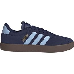 Adidas Vl Court 3.0 Sneaker Herren - blau - Gr. 45 1/3 - Leder/Synthetik