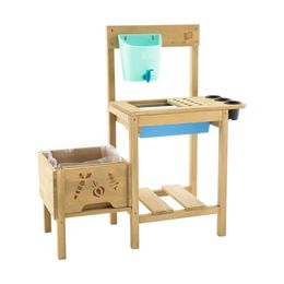 TP-Toys Holz-Pflanztisch und Hochbeet 'Grow Up' natur 88 x 83 x 34 cm
