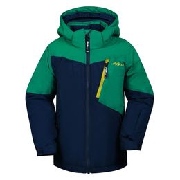 Peek U Ski-/ Snowboardjacke "Decker" in Dunkelblau/ Gr&uuml;n - 63% | Gr&ouml;&szlig;e 110 | Kinder-outdoor-jacken