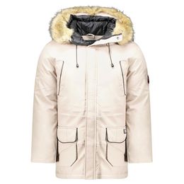 Geographical Norway Parka "Claude" in Creme - 68% | Gr&ouml;&szlig;e L | Herrenjacken