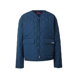 Derbe Jacke Damen Gr&ouml;&szlig;e M navy / pastellgelb / rosa