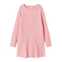 name it Strickkleid "Rikine" in Rosa - 53% | Gr&ouml;&szlig;e 122 | Kinderkleider