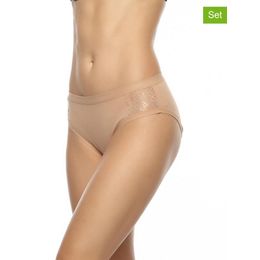 COTONELLA 2er-Set: Slips in Nude - 22% | Gr&ouml;&szlig;e L | Damen-unterteile