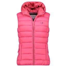 Geographical Norway Steppweste "Vatikotal" in Pink - 66% | Gr&ouml;&szlig;e XL | Damenjacken