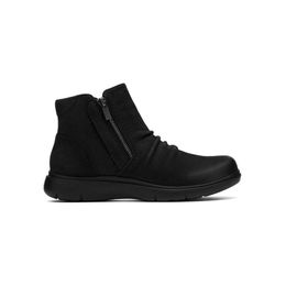 Clarks Leder-Ankle-Boots in Schwarz - 64% | Gr&ouml;&szlig;e 38 | Stiefeletten