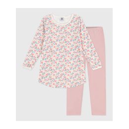 Petit Bateau 2tlg. Outfit in Rosa/ Bunt - 58% | Gr&ouml;&szlig;e 116 | Kinderkleider