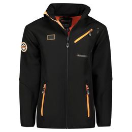Geographical Norway Softshelljacke "Tramway" in Schwarz - 69% | Gr&ouml;&szlig;e XL | Herren-outdoorjacken