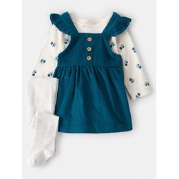 Carter's carter's 3tlg. Outfit in Blau/ Creme - 30% | Gr&ouml;&szlig;e 86 | Baby-kleider-roecke