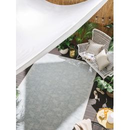benuta Nest In- & Outdoor-Teppich Bronco Blau 120x170 cm - Teppich f&uuml;r Balkon, Terrasse & Garten