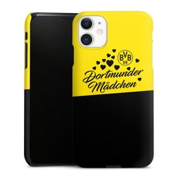 DeinDesign iPhone 11 Handy Premium Case Smartphone Handyh&uuml;lle Schutzh&uuml;lle matt Bvb Dortmunder Girl Borussia Dortmund Premium Case