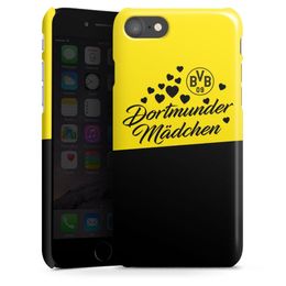 DeinDesign iPhone SE (2022) Handy Premium Case Smartphone Handyh&uuml;lle Schutzh&uuml;lle gl&auml;nzend Bvb Dortmunder Girl Borussia Dortmund Premium Case