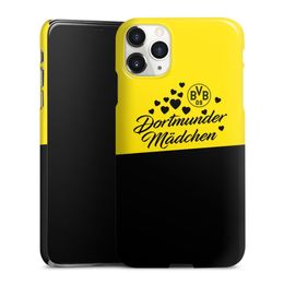 DeinDesign iPhone 11 Pro Max Handy Premium Case Smartphone Handyh&uuml;lle Schutzh&uuml;lle gl&auml;nzend Bvb Dortmunder Girl Borussia Dortmund Premium Case